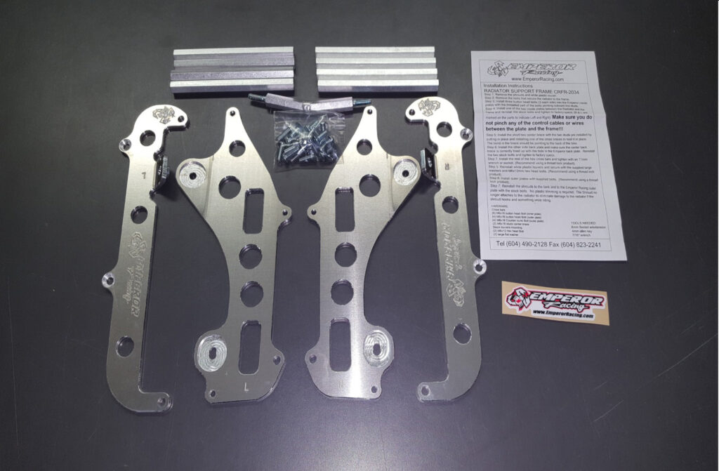 Radiator Frame CRFR-2034 and Frame Grill CRFR-2035 Free Combo