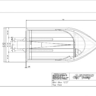 10ft Mini Wee Jet Boat Drawings PDF (for manual cutting)