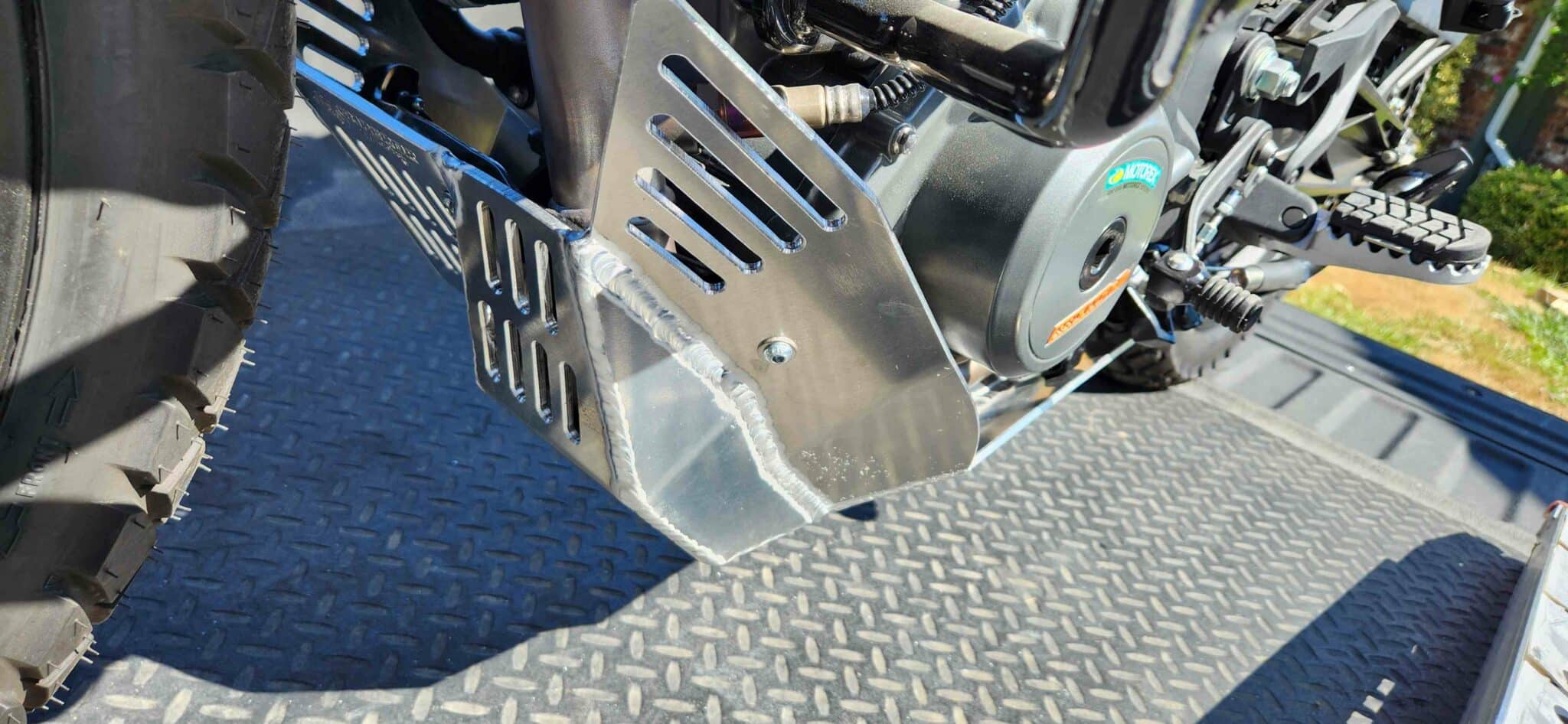 Heavy Duty Skid Plate (Powder Coated Black) KTM-2500-BK