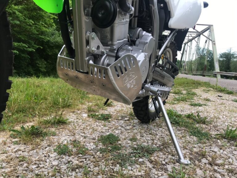 Heavy Duty Skid Plate KLX-1655 and Radiator Guard KLX300R KLX-2450 ...