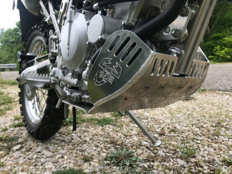 Heavy Duty Skid Plate KLX-1655 and Radiator Guard KLX300R KLX-2450 ...