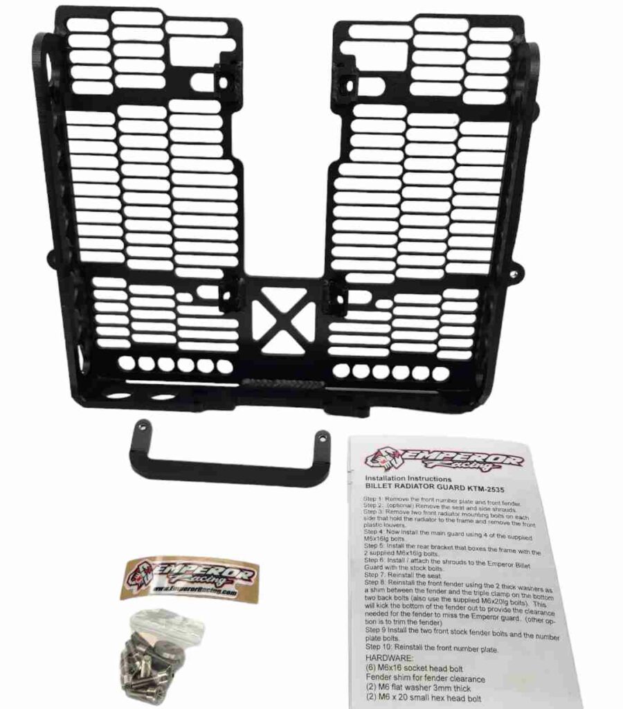 KTM-2535 Billet Rad Guard