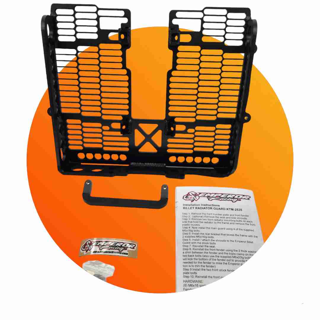 KTM-2535 Billet Rad Guard